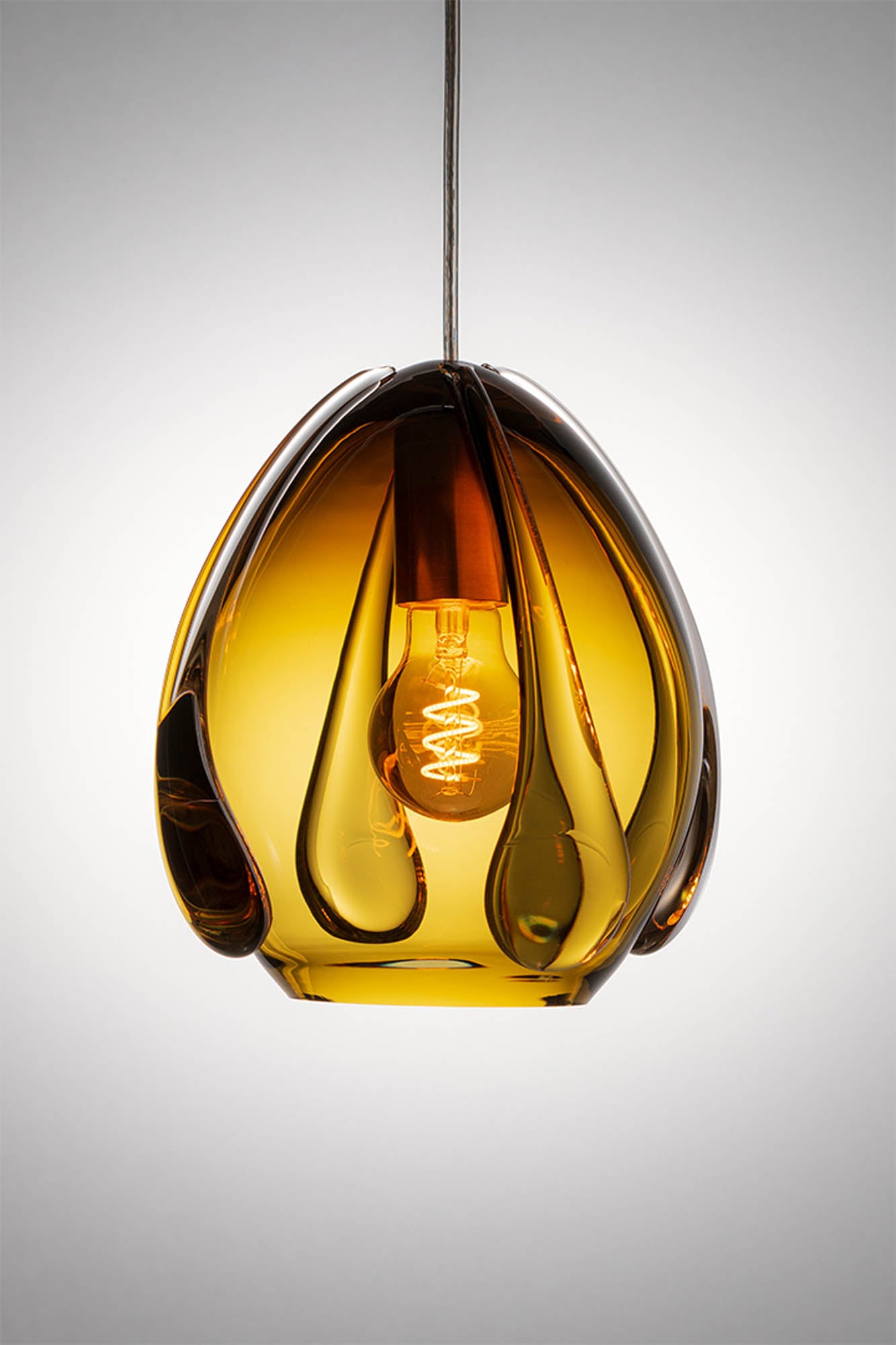 Medium Amber Pendant | Kiril Georgiev and Elina Zabeta | Trove