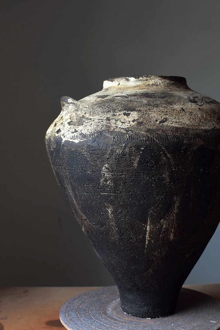 Black Vessel by Tere Pensel | Handcrafted at Trove