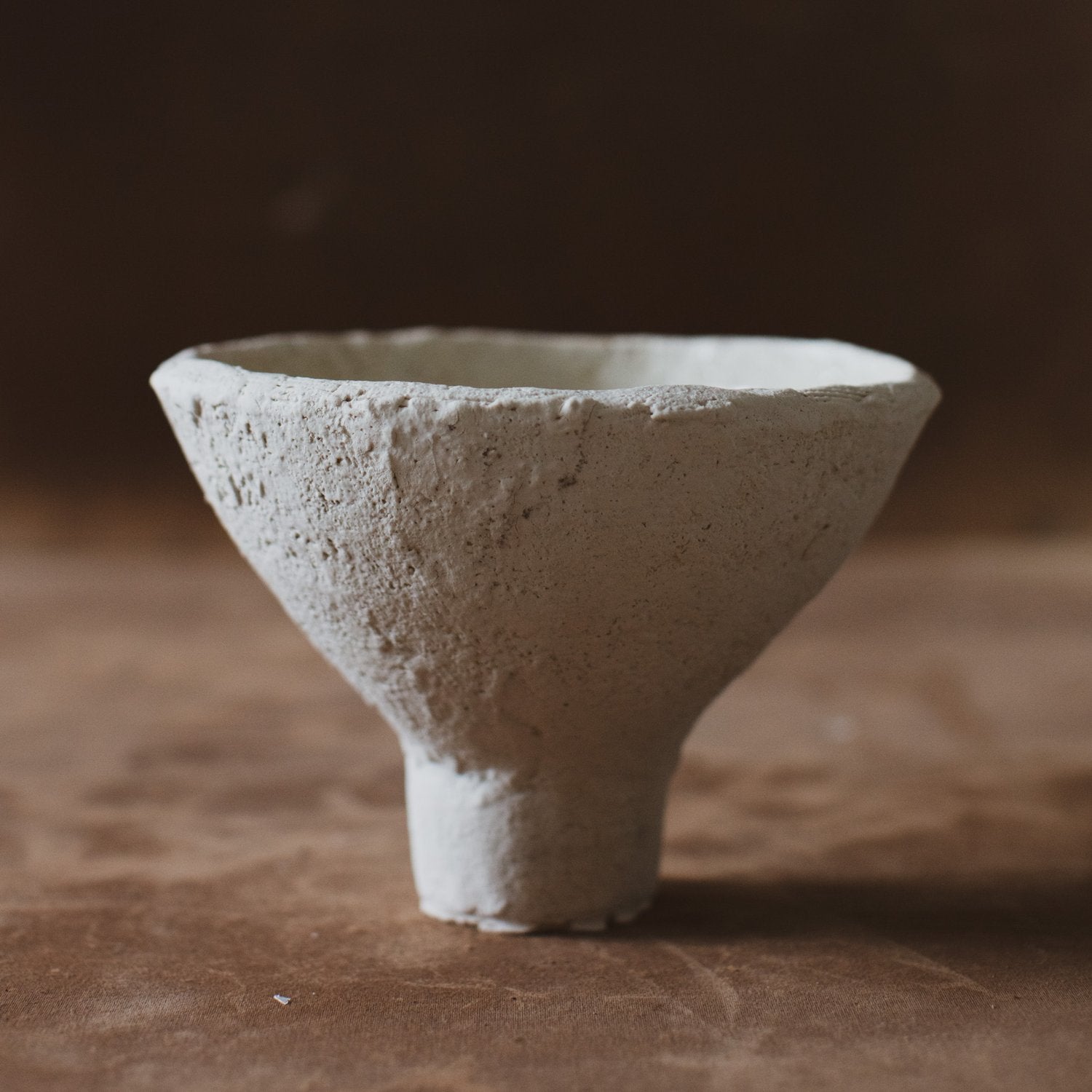 Compote Vessel White by Ilona Golovina | Handcrafted at Trove